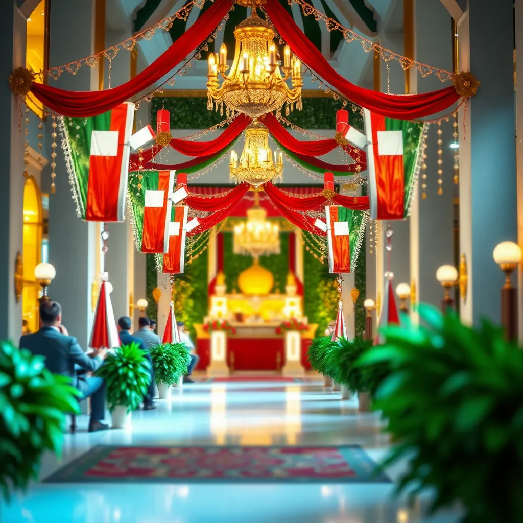 Artistic Celebration of UAE National Day Decorations
