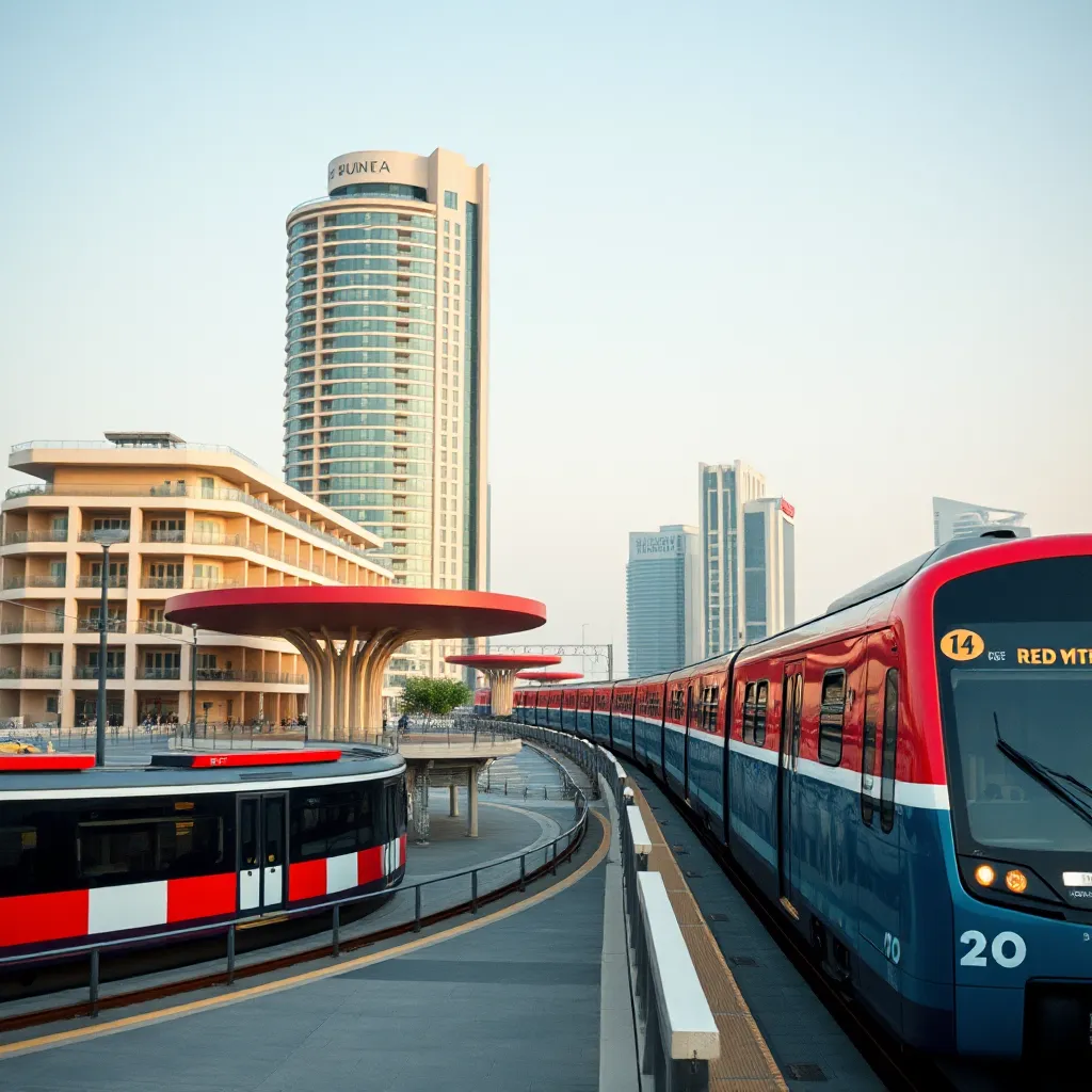 Exploring the Red Metro Line's Influence on Dubai Real Estate